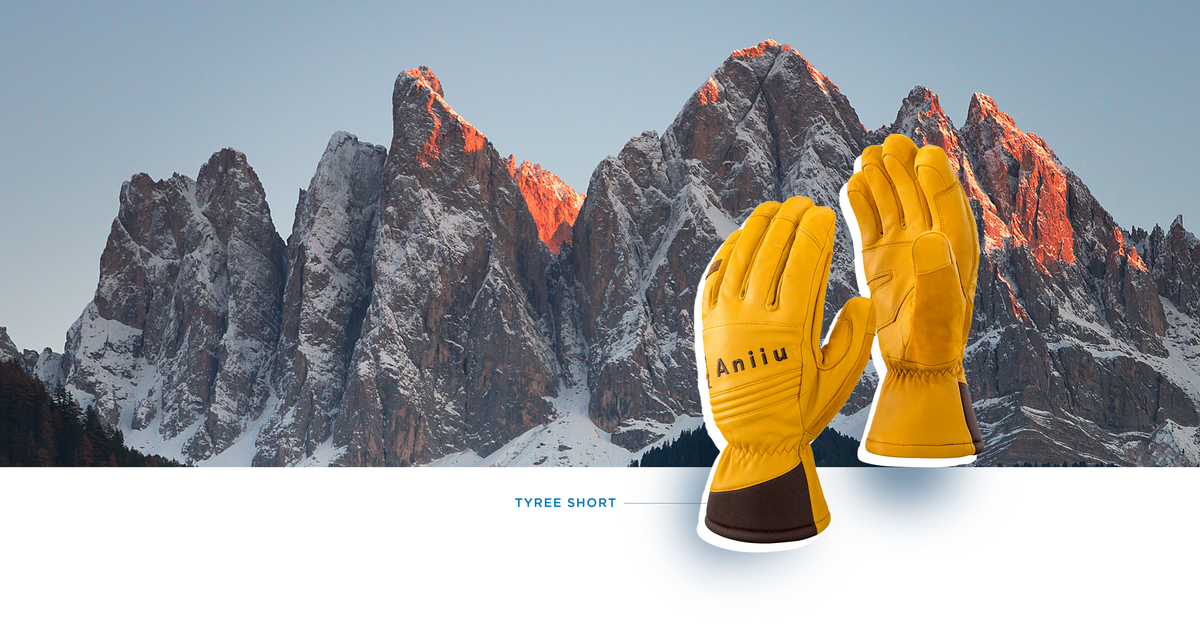 Aniiu® - Technical Gloves for Ice Climbing, Skiing and Snowboarding