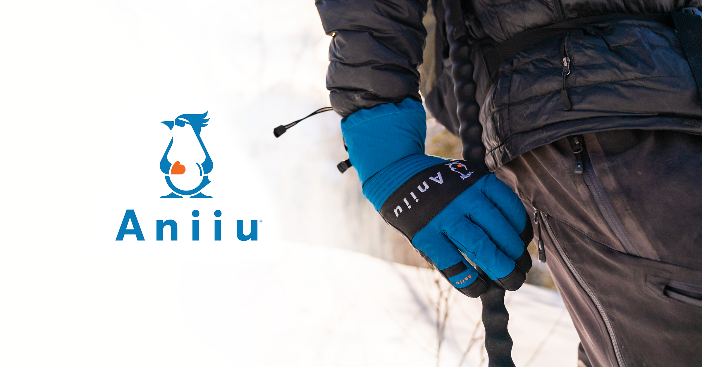 Aniiu® - Technical Gloves for Ice Climbing, Skiing and Snowboarding